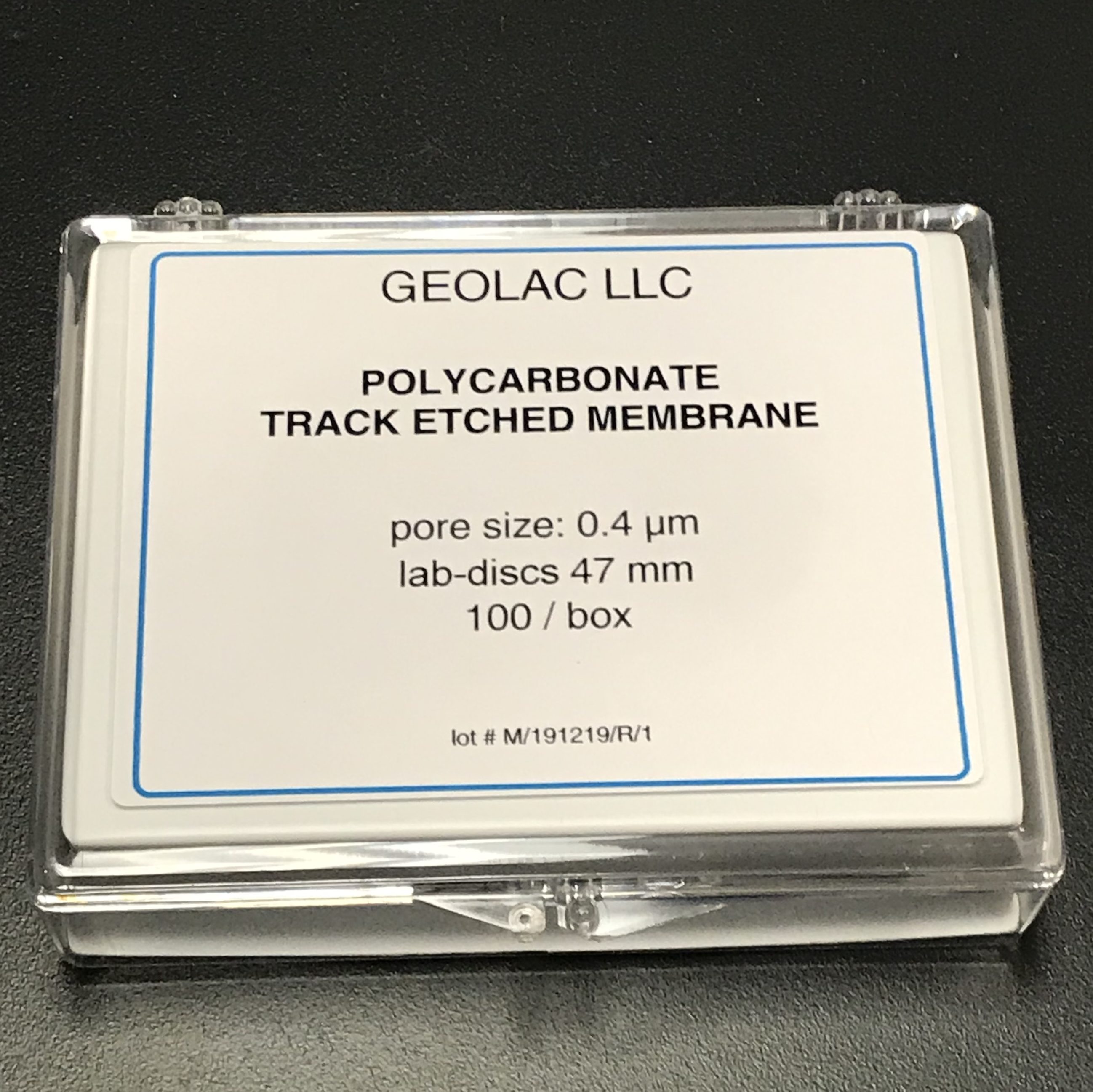 Polycarbonate Track Etched Membrane Filters